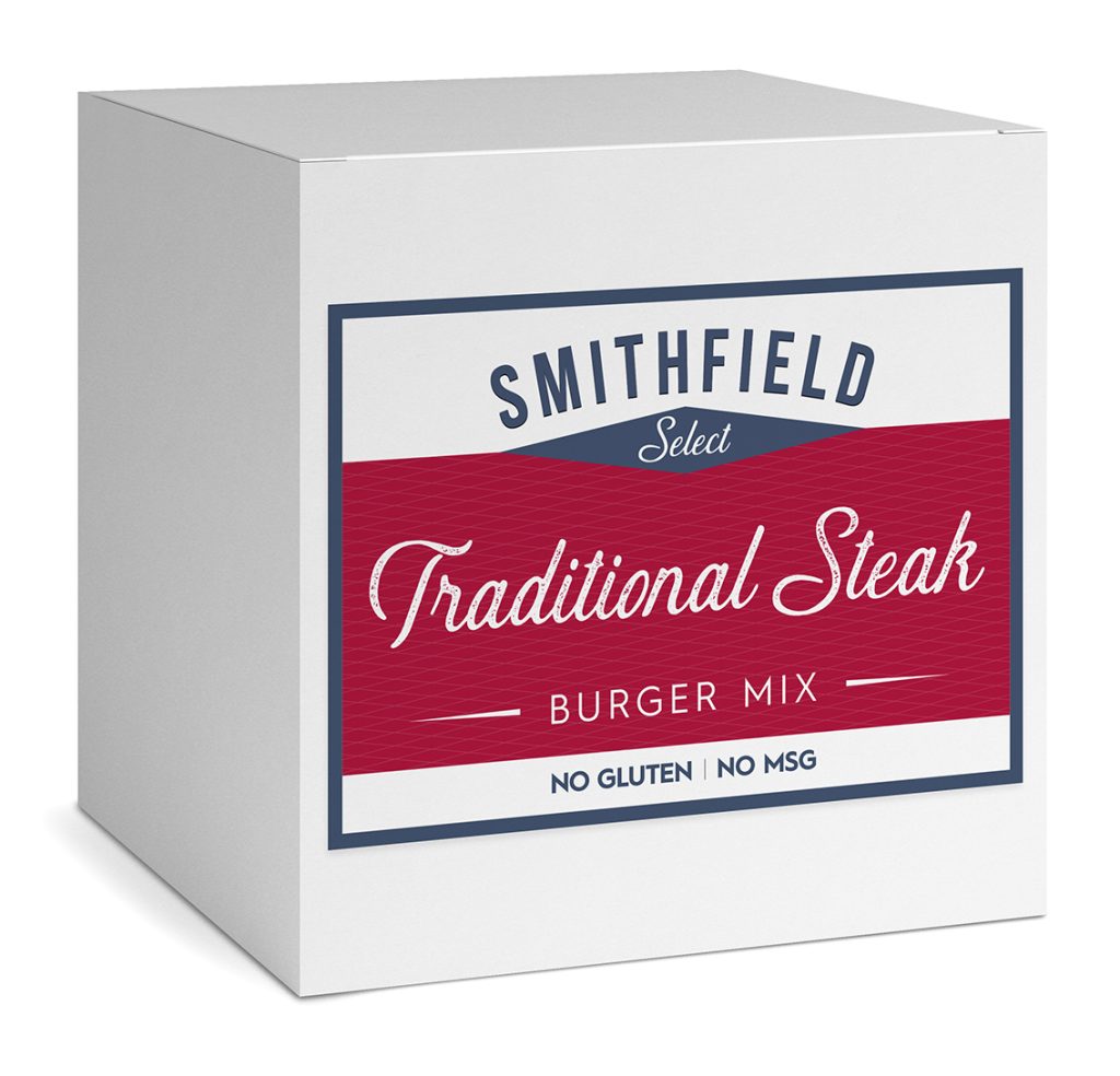 Smithfield SelectTraditional Steak Burger Mix - Smithfield Casings ...